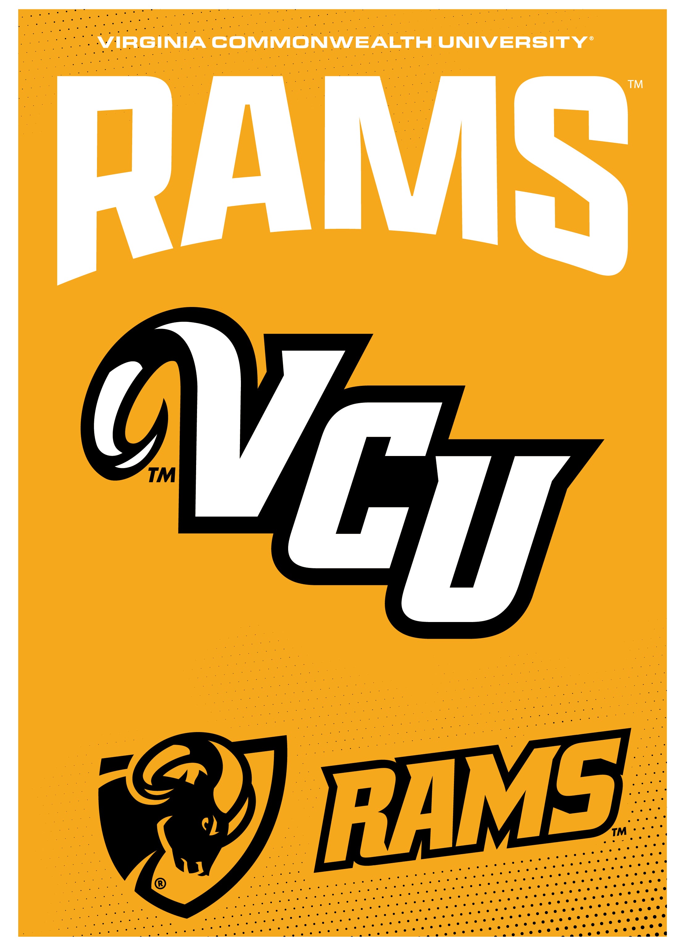 Virginia Commonwealth Vintage Collegiate Poster – Officially Licensed ...