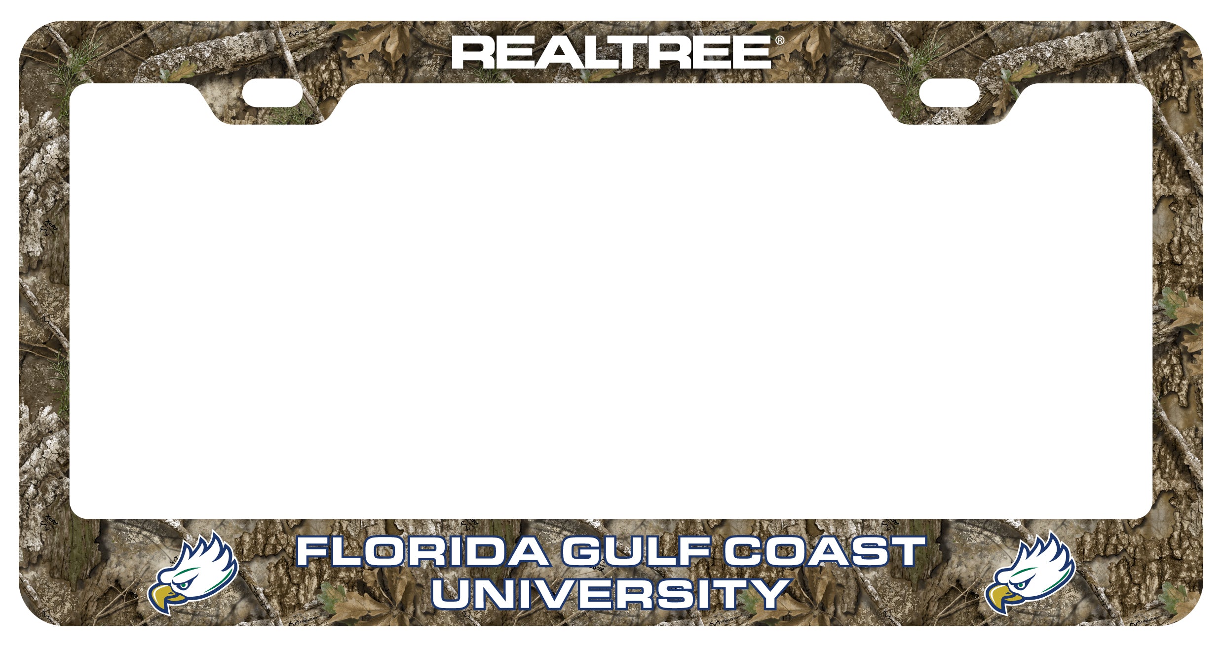 Florida Gulf Coast Eagles Officially Licensed Realtree Camo License ...