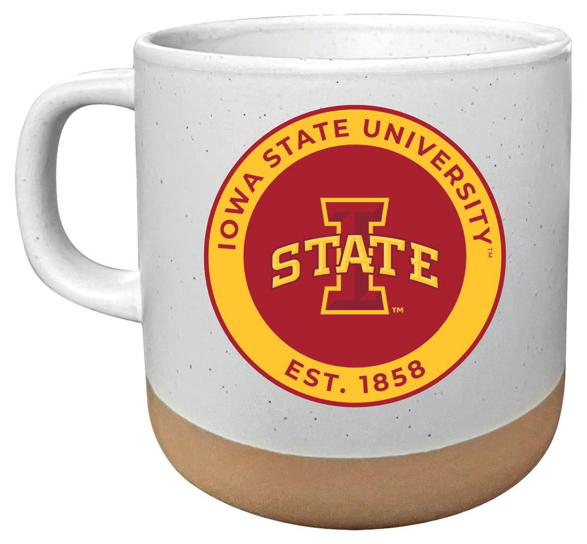 Iowa State Cyclones 14oz Mug with Clay Bottom Officially Licensed ...