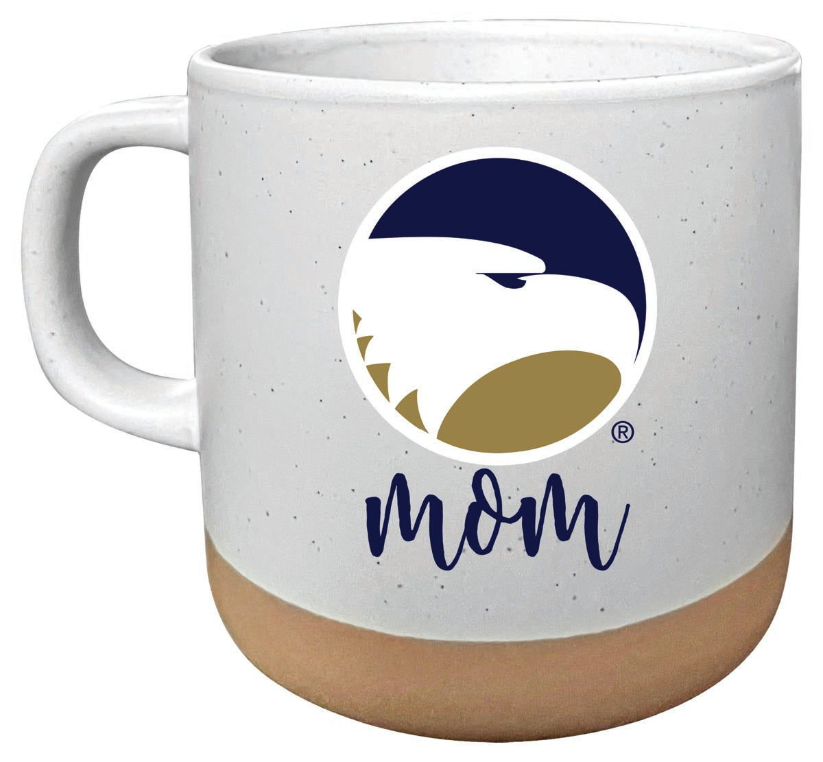 Georgia Southern Eagles 14 oz Mug with Clay Bottom Mom Design ...