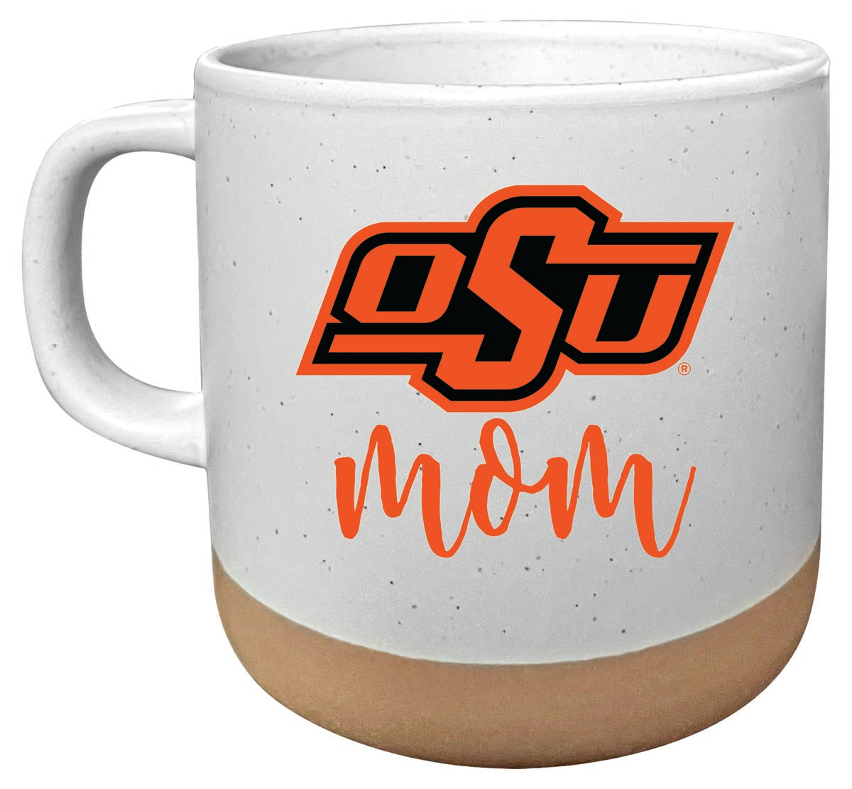 Oklahoma State Cowboys 14 oz Mug with Clay Bottom Mom Design Officially ...