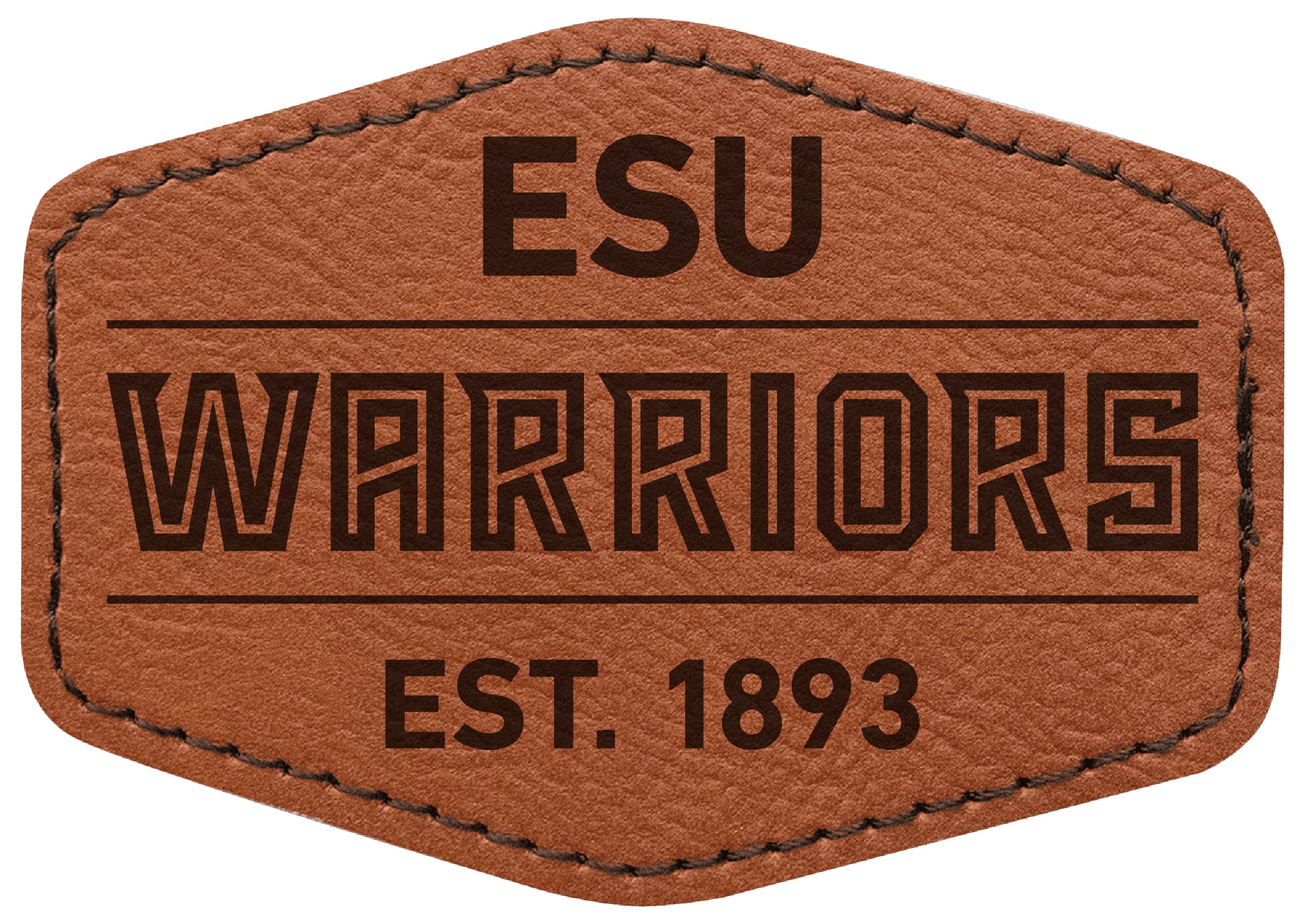 East Stroudsburg University Officially Licensed Hexagonal Leatherette ...