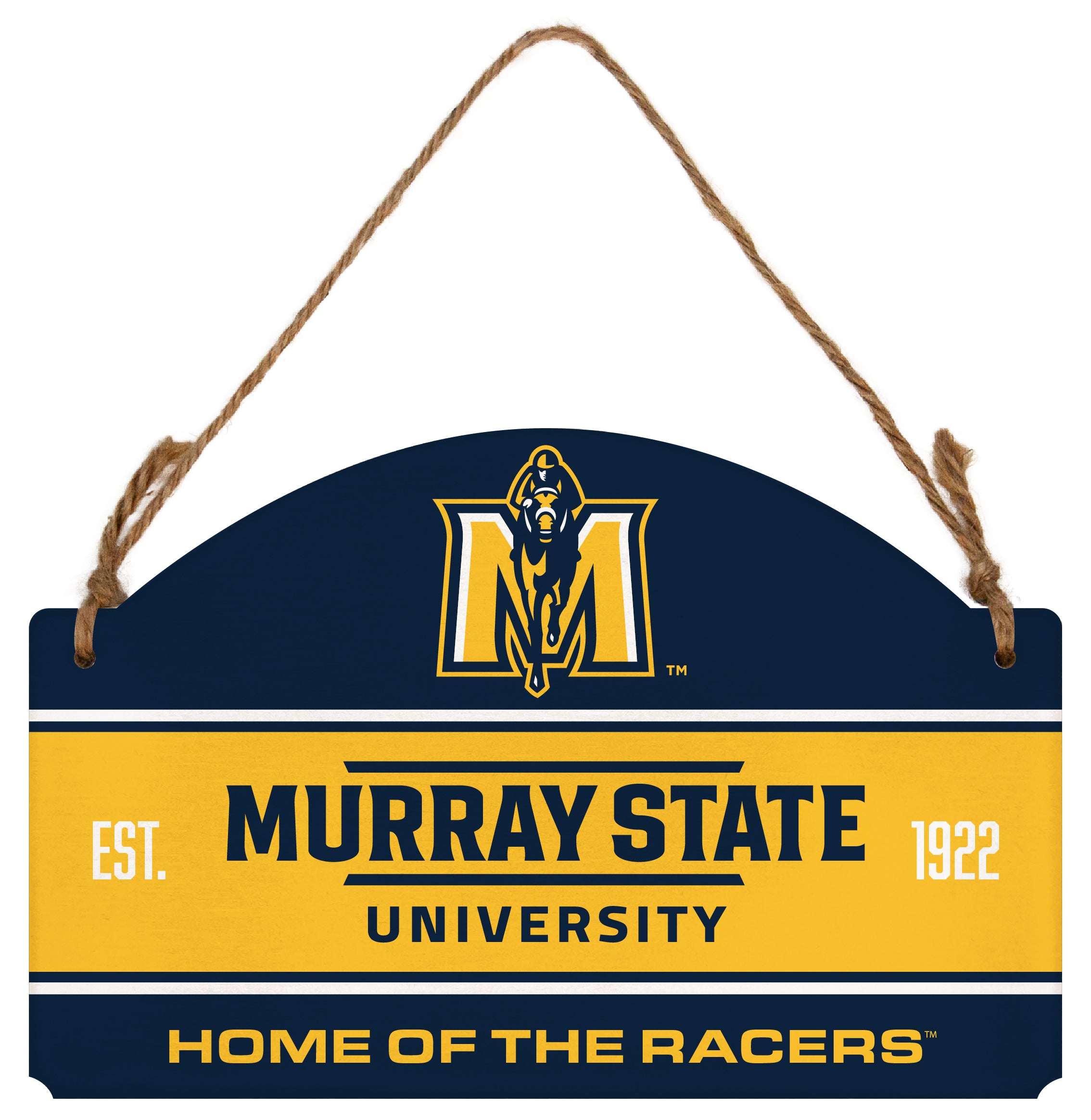 Murray State University Flat Wood Sign with Hanging String - Officiall ...