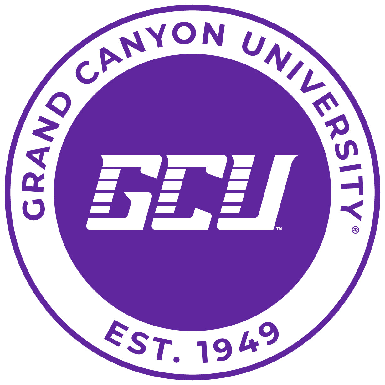 Grand Canyon University Lopes Round Vinyl Decal Sticker Officially ...