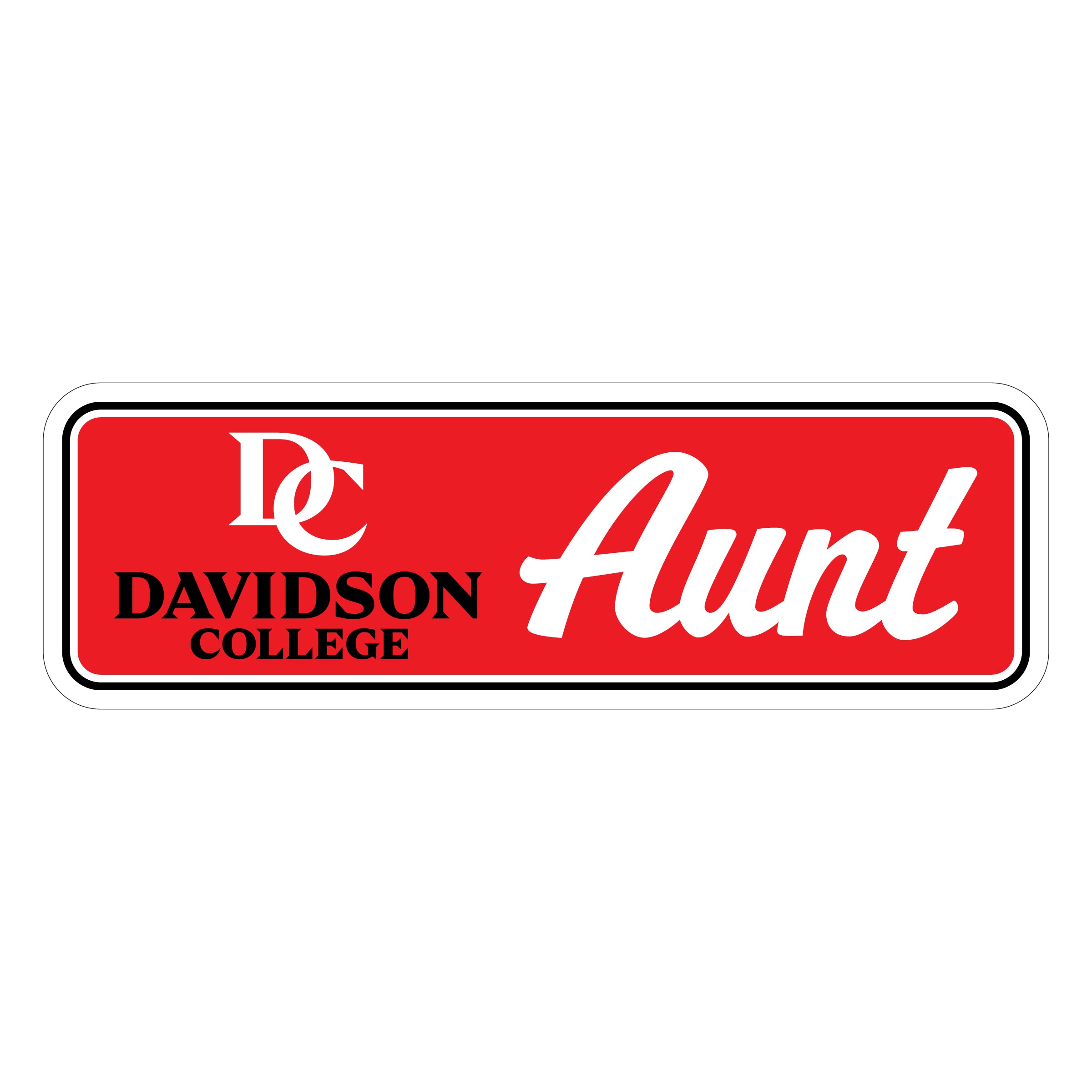 Davidson College Proud Die Cut Decal Officially Licensed Collegiate ...