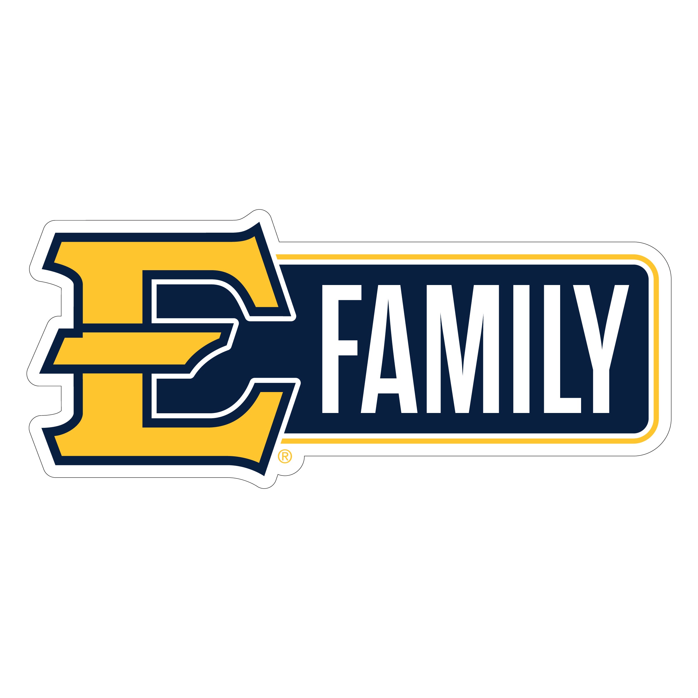 East Tennessee State University Proud Die Cut Decal Officially Licensed ...