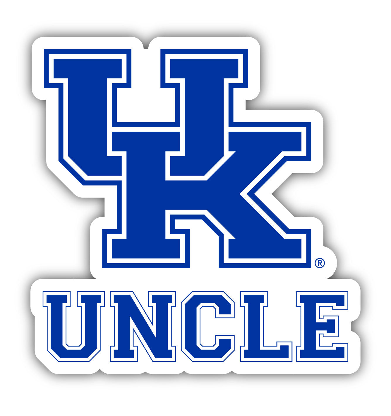 Kentucky Wildcats 4 Inch Vinyl Decal Sticker Uncle – R & R INC.