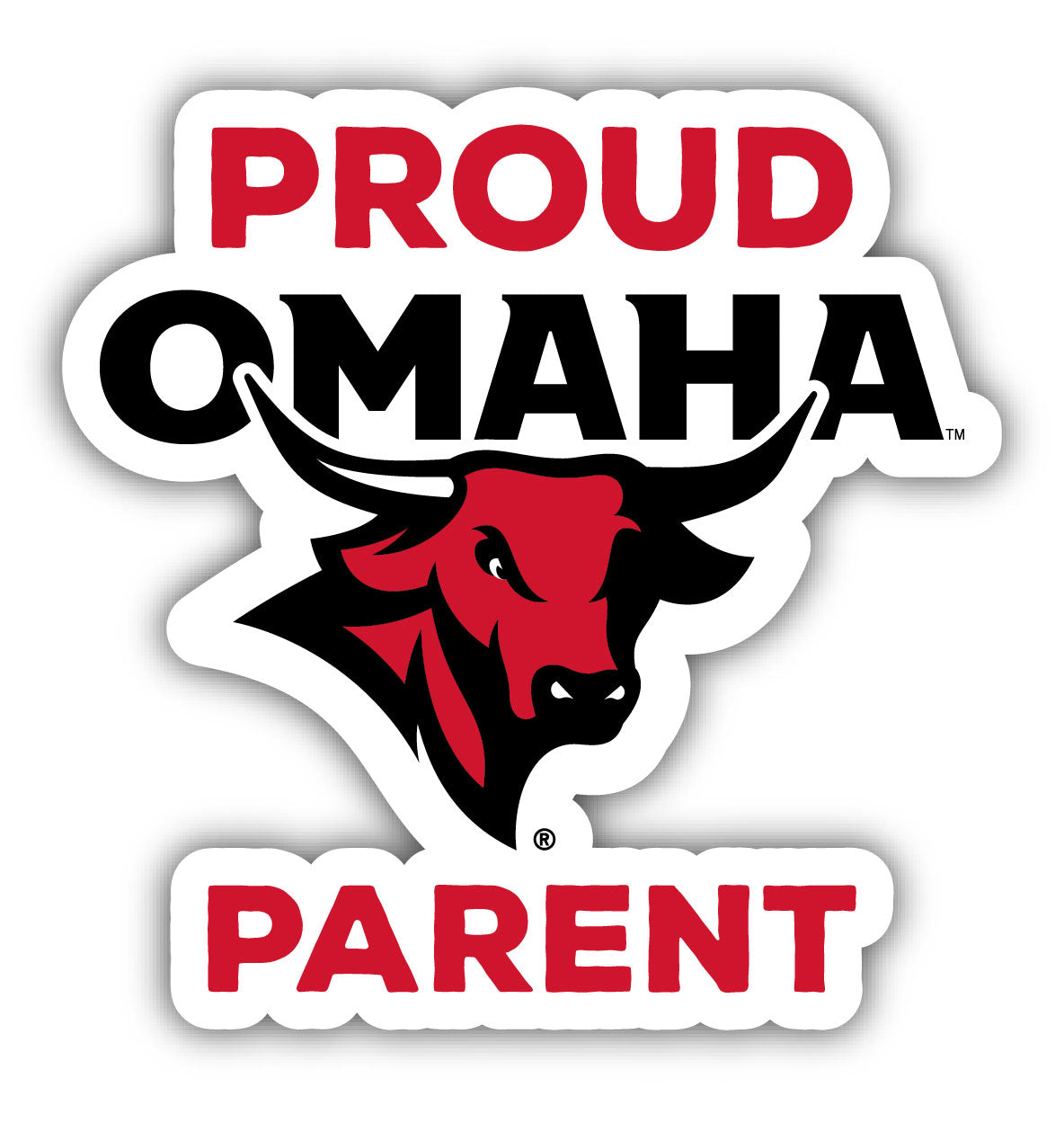 Nebraska at Omaha 4-Inch Laser Cut Proud Parent Decal Sticker ...