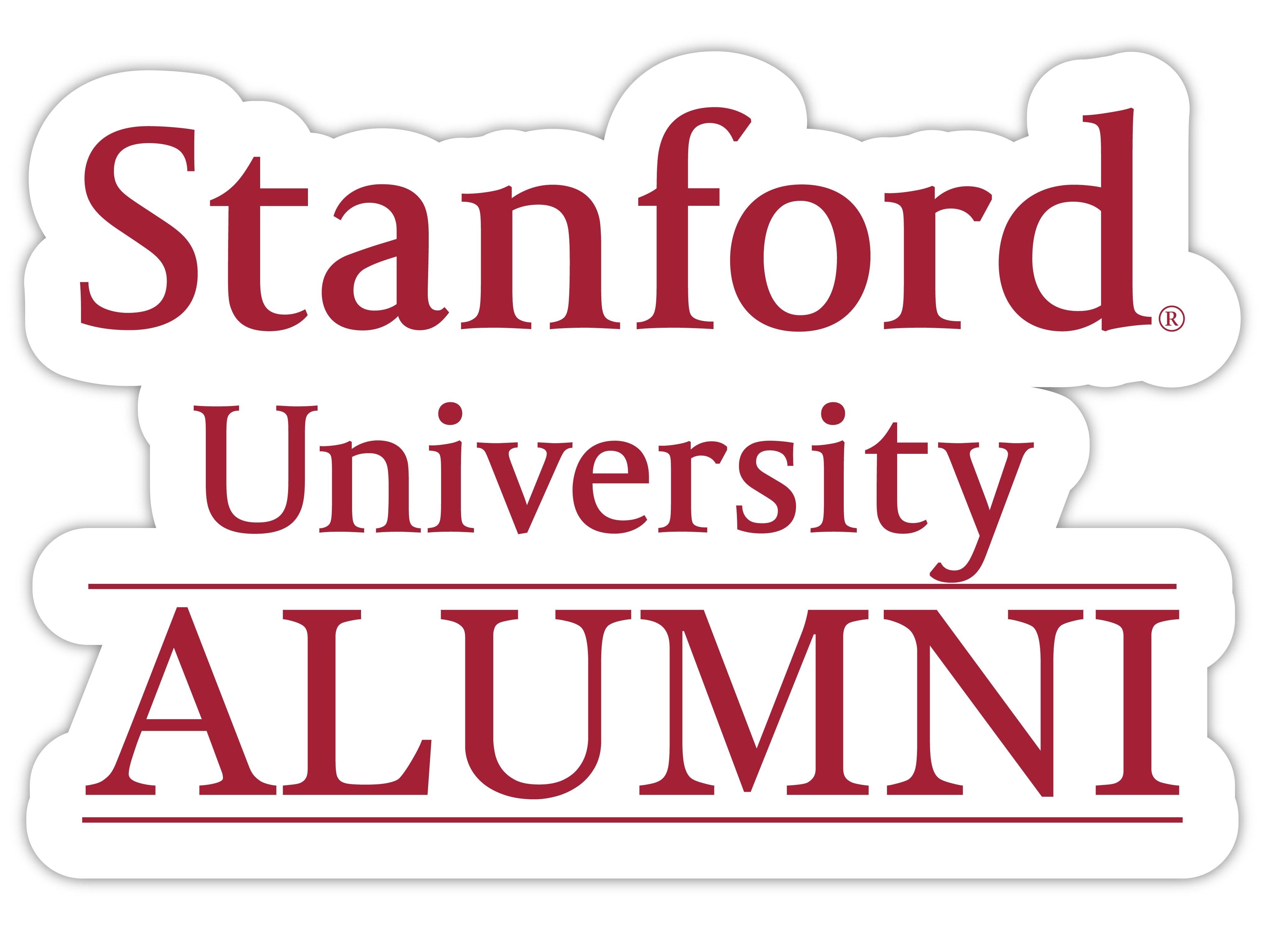 Stanford University 4-Inch Alumni NCAA Vinyl Sticker - Durable School ...