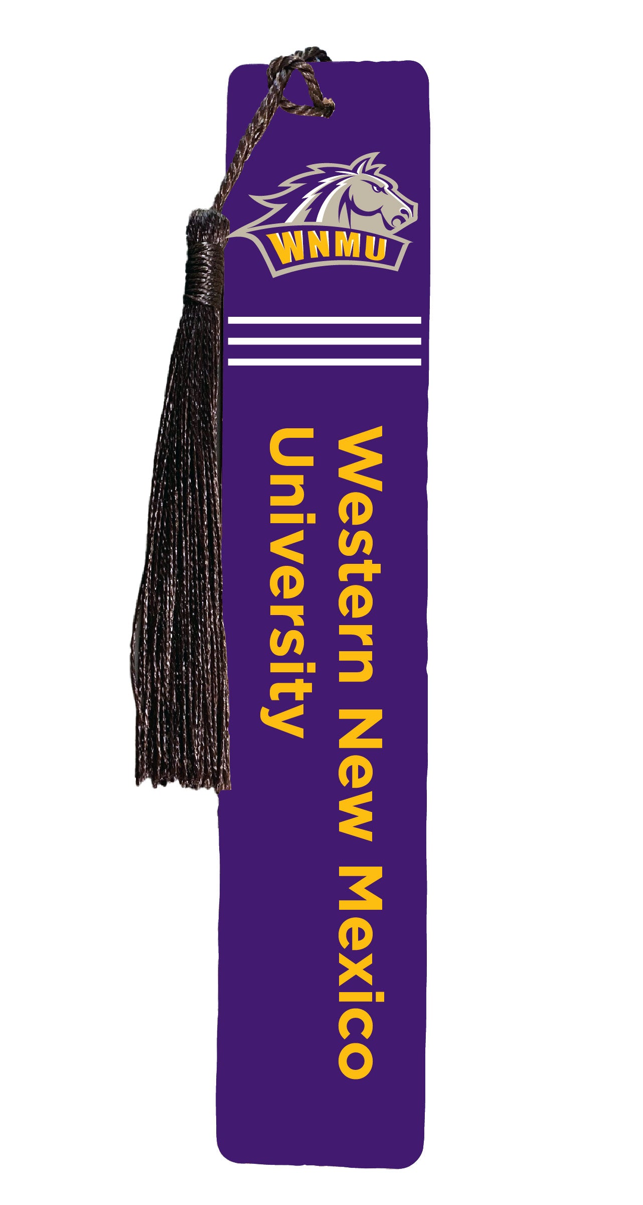 Western New Mexico University Wooden Bookmark with Tassel Officially ...