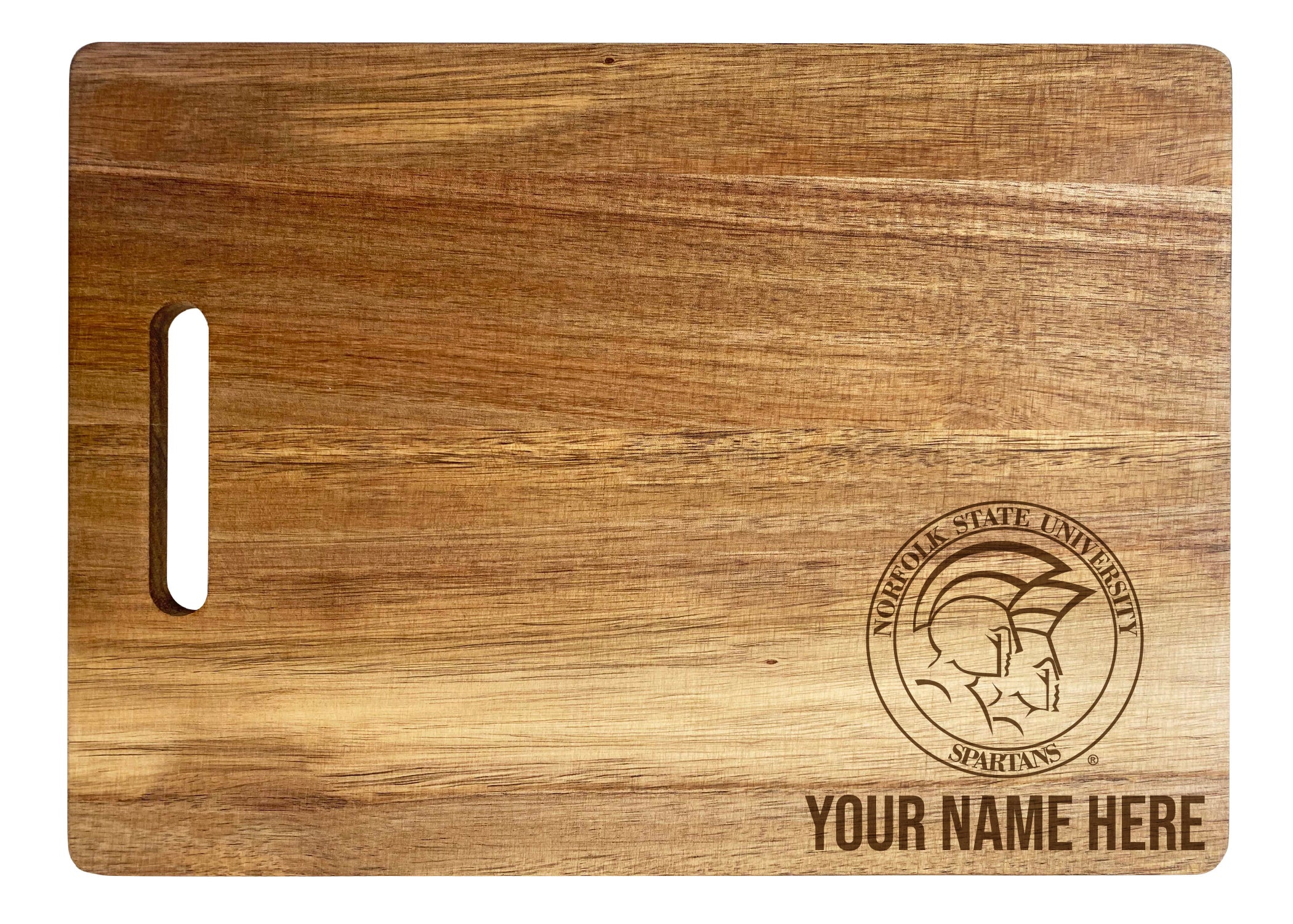 Norfolk State University Customizable Engraved Wooden Cutting Board 10 ...