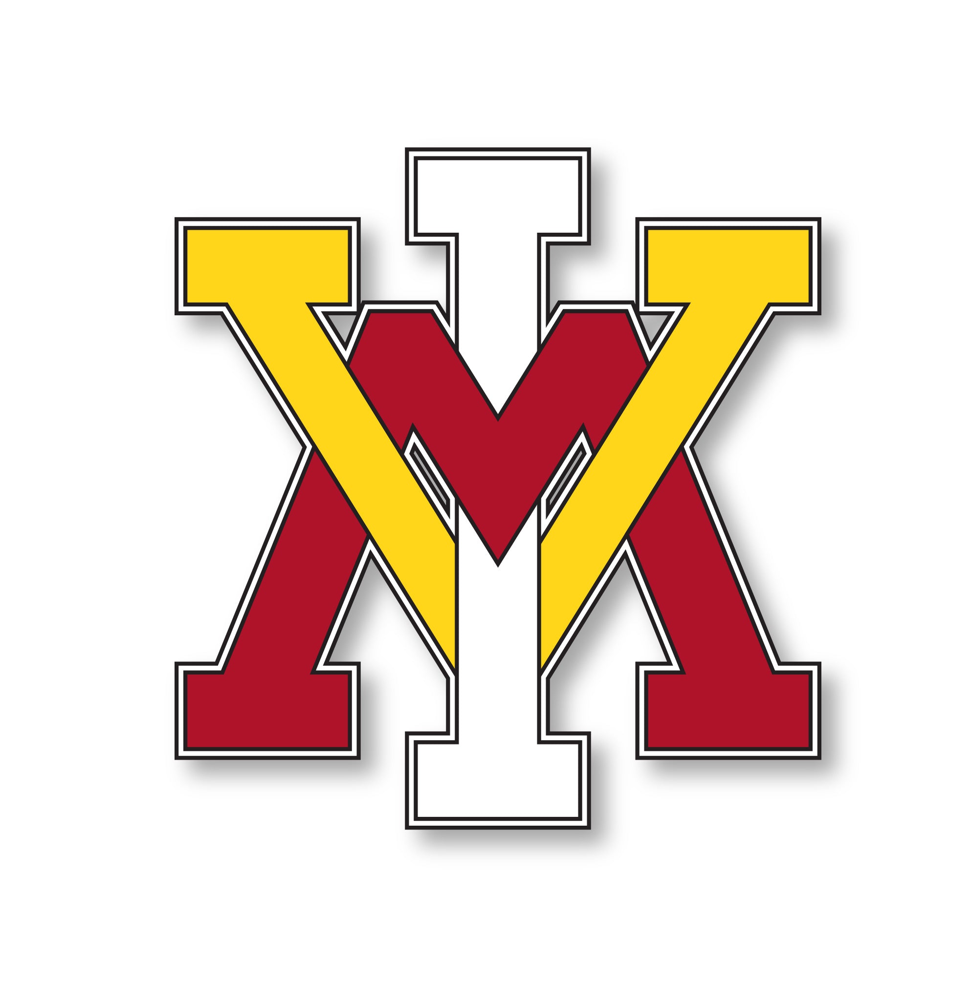 VMI Keydets Mascot Logo NCAA Vinyl Decal Sticker for Fans, Students, a ...