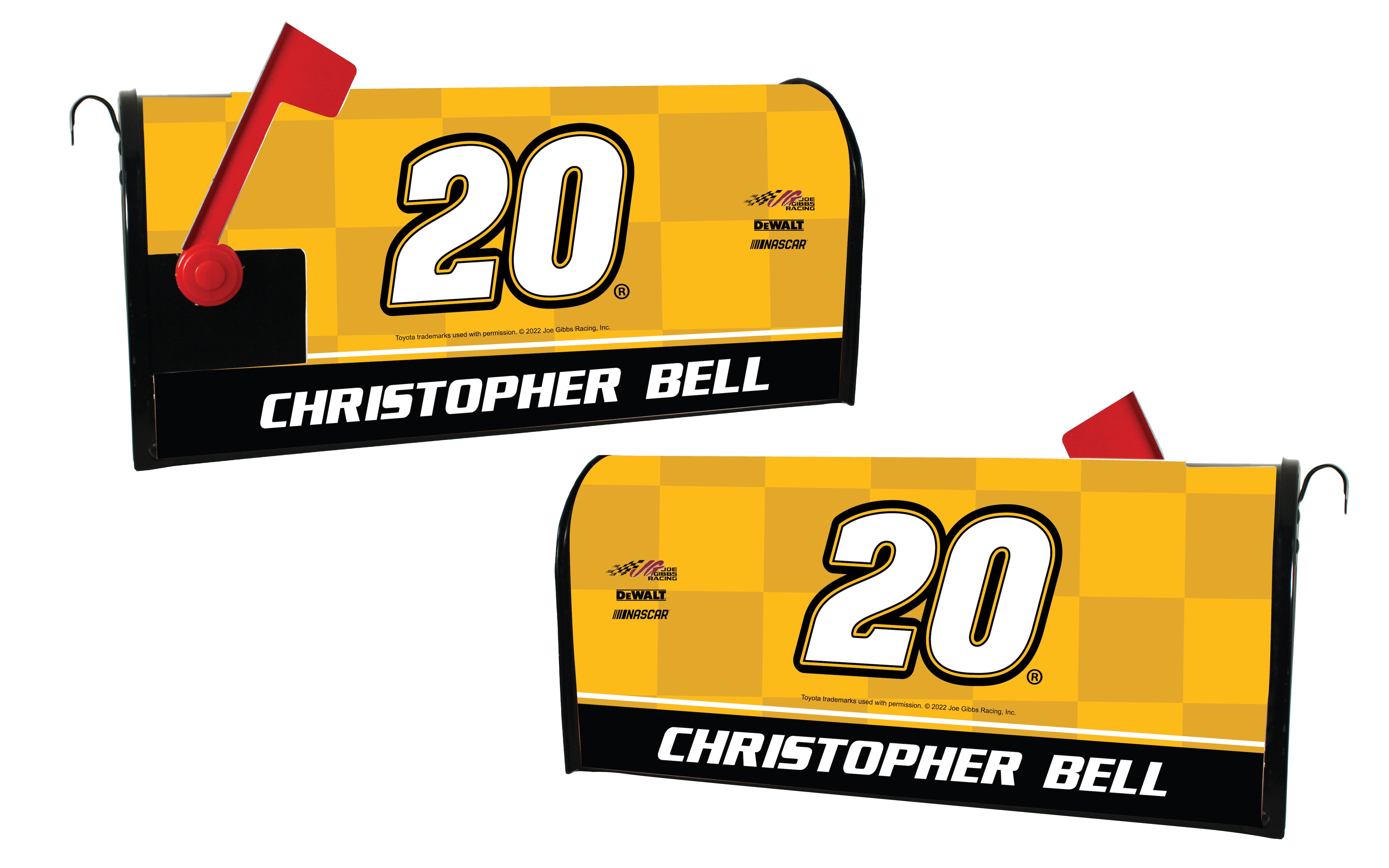 Nascar #20 Christopher Bell Mailbox Cover Number Design New for 2022 ...