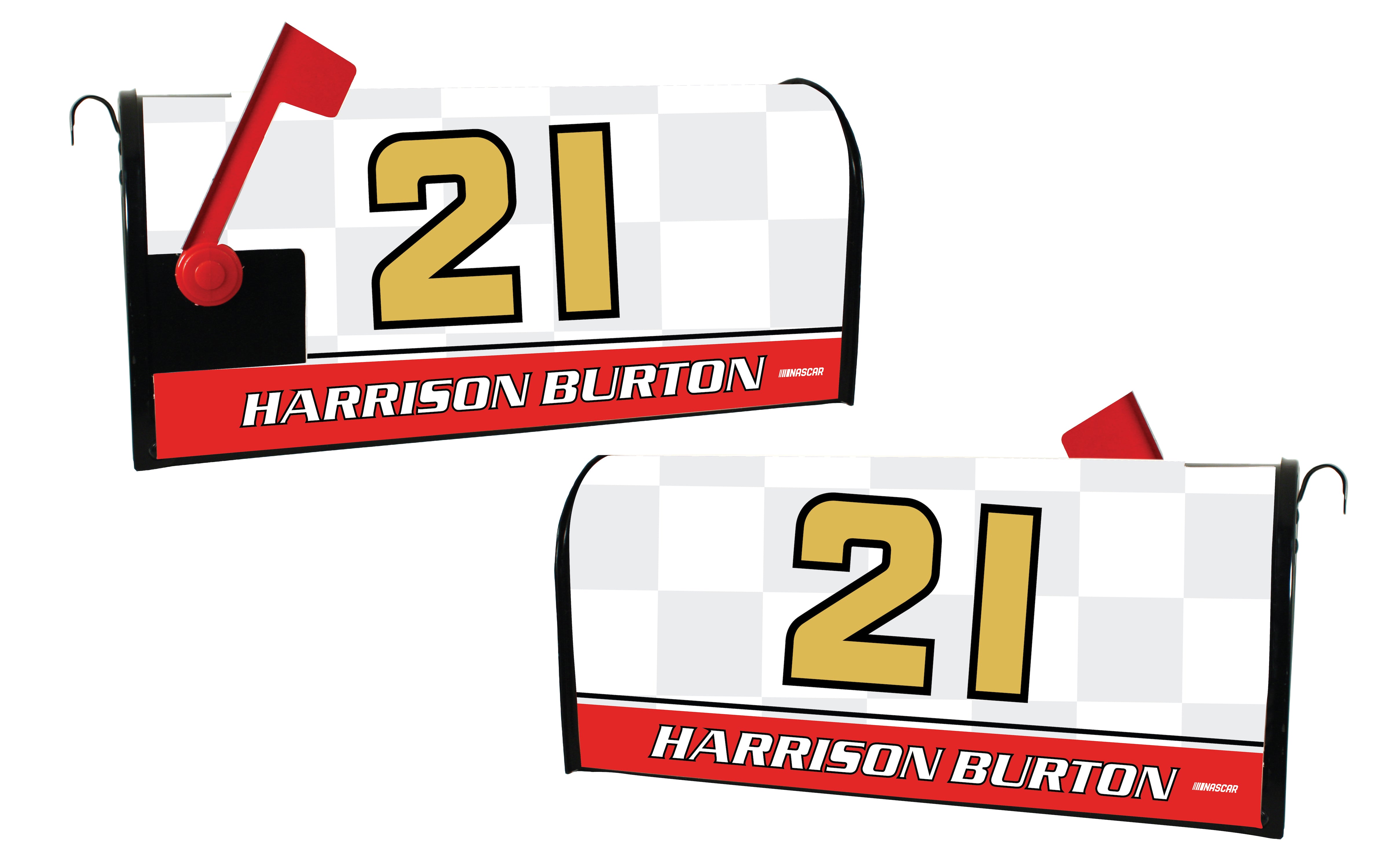 Nascar #21 Harrison Burton Mailbox Cover Number Design New for 2022 – R ...