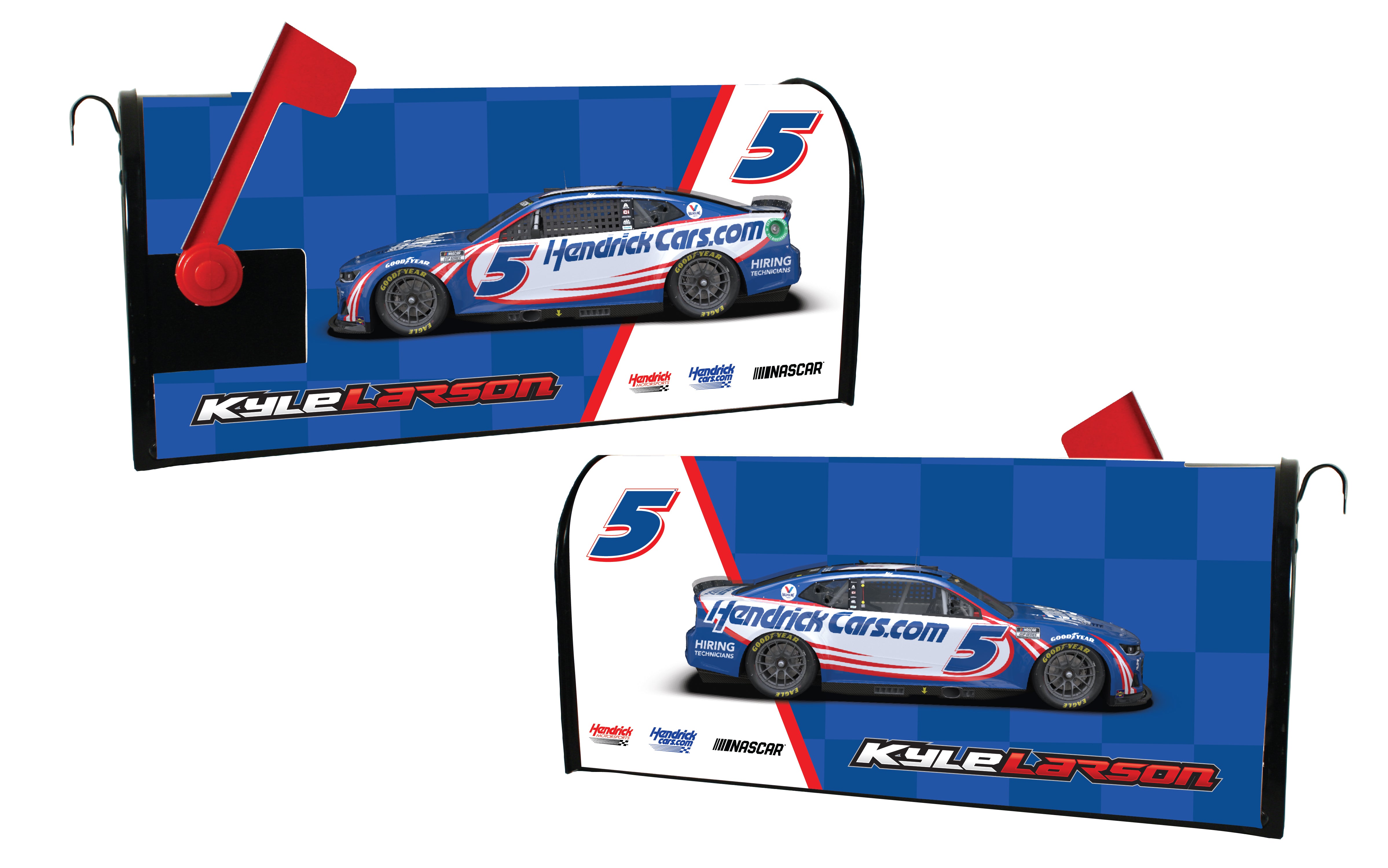 Nascar #5 Kyle Larson Mailbox Cover Car Design New for 2022 – R & R INC.