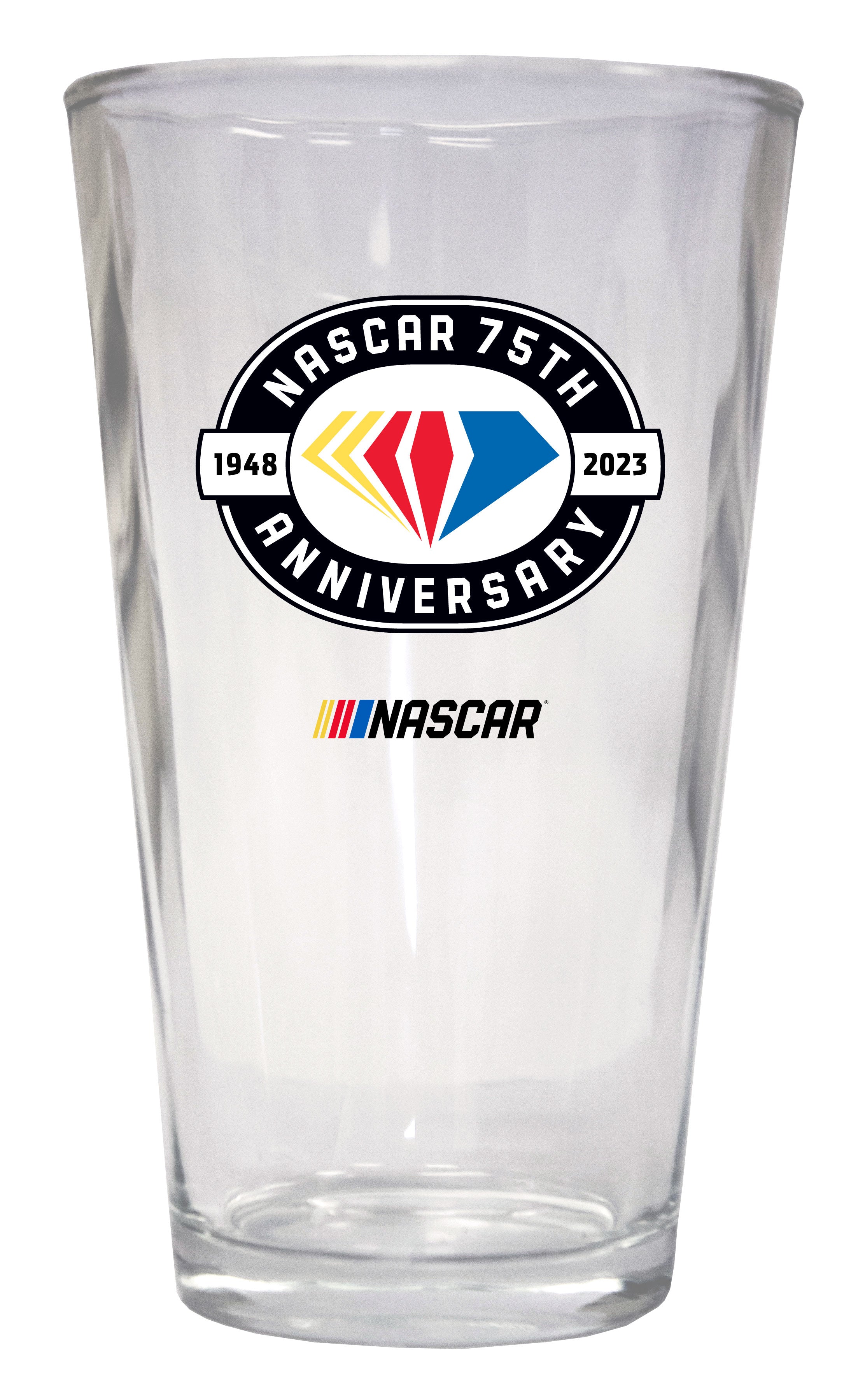 NASCAR 75 Year Anniversary Pint Glass – R & R INC.
