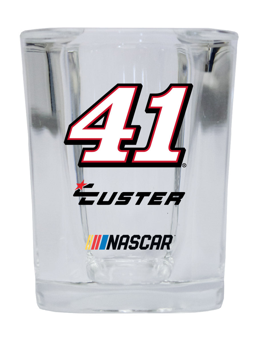 Officially Licensed NASCAR Cole Custer #41 Shot Glass Square – R & R INC.