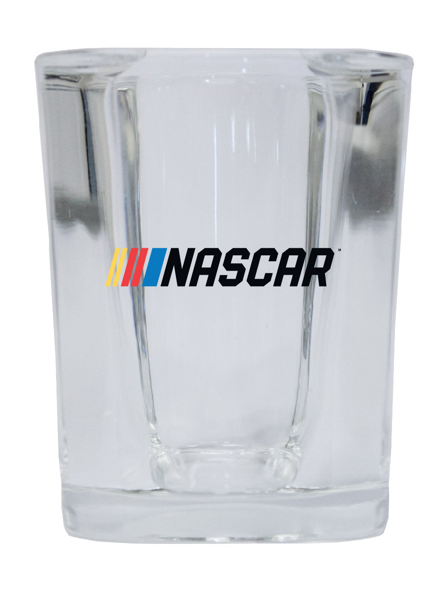 Officially Licensed NASCAR Shot Glass Square New for 2020 – R & R INC.