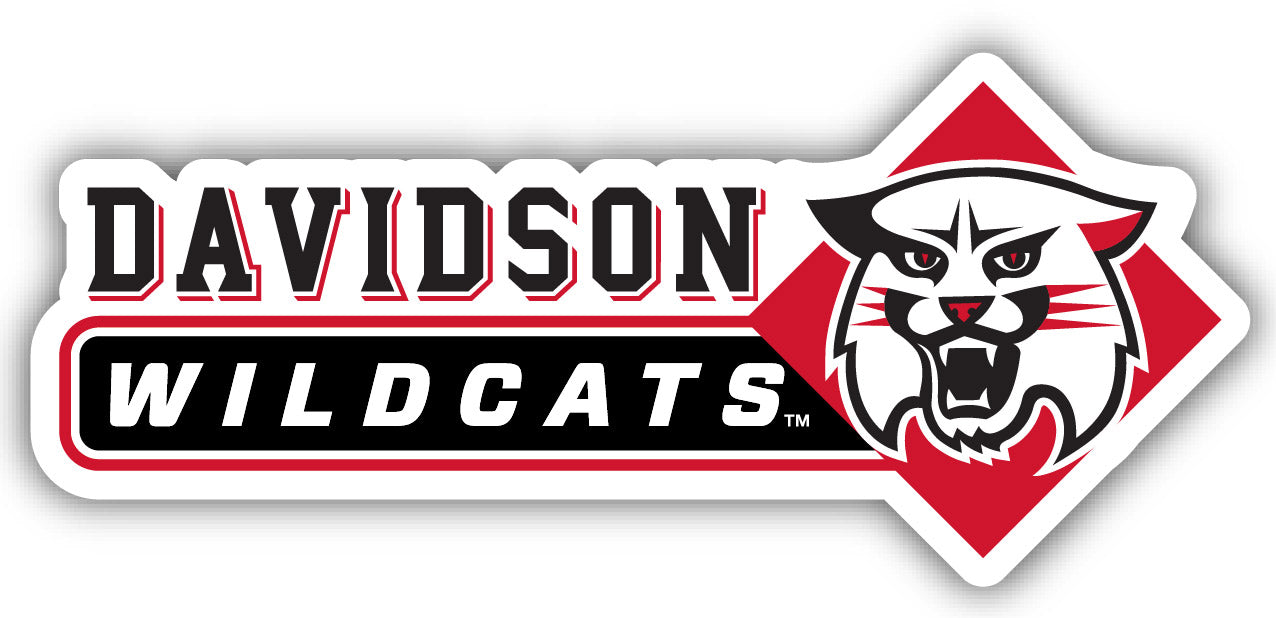 Davidson College 4-Inch Wide NCAA Durable School Spirit Vinyl Decal St ...