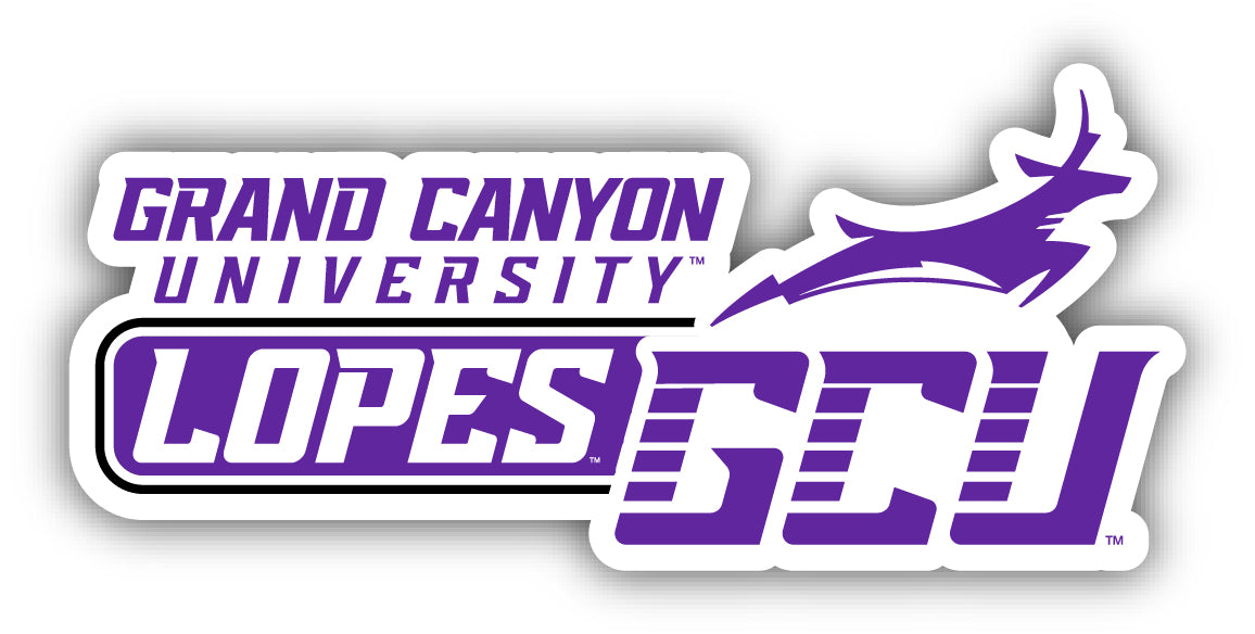 Grand Canyon University Lopes 4-Inch Wide NCAA Durable School Spirit V ...