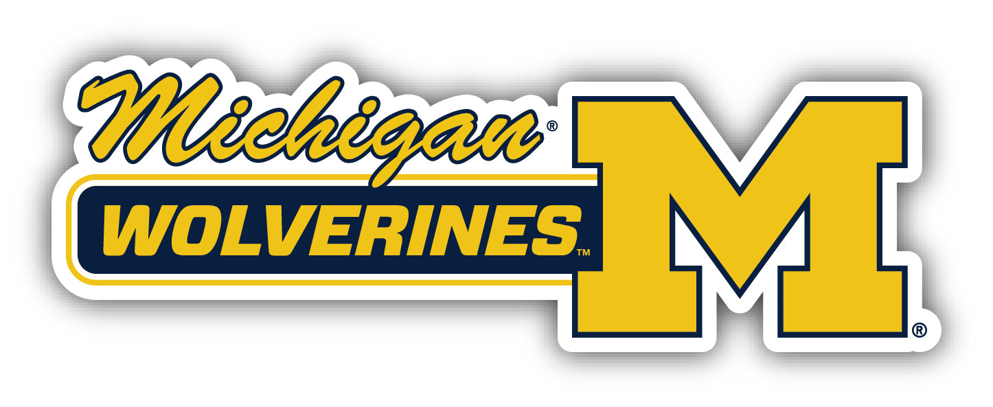 Michigan Wolverines 4-Inch Wide NCAA Durable School Spirit Vinyl Decal ...