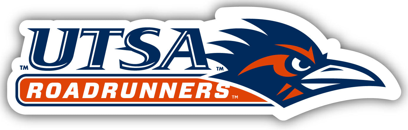 UTSA Road Runners 4-Inch Wide NCAA Durable School Spirit Vinyl Decal S ...