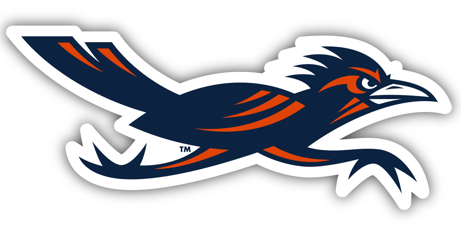 UTSA Road Runners 4-Inch Elegant School Logo NCAA Vinyl Decal Sticker ...