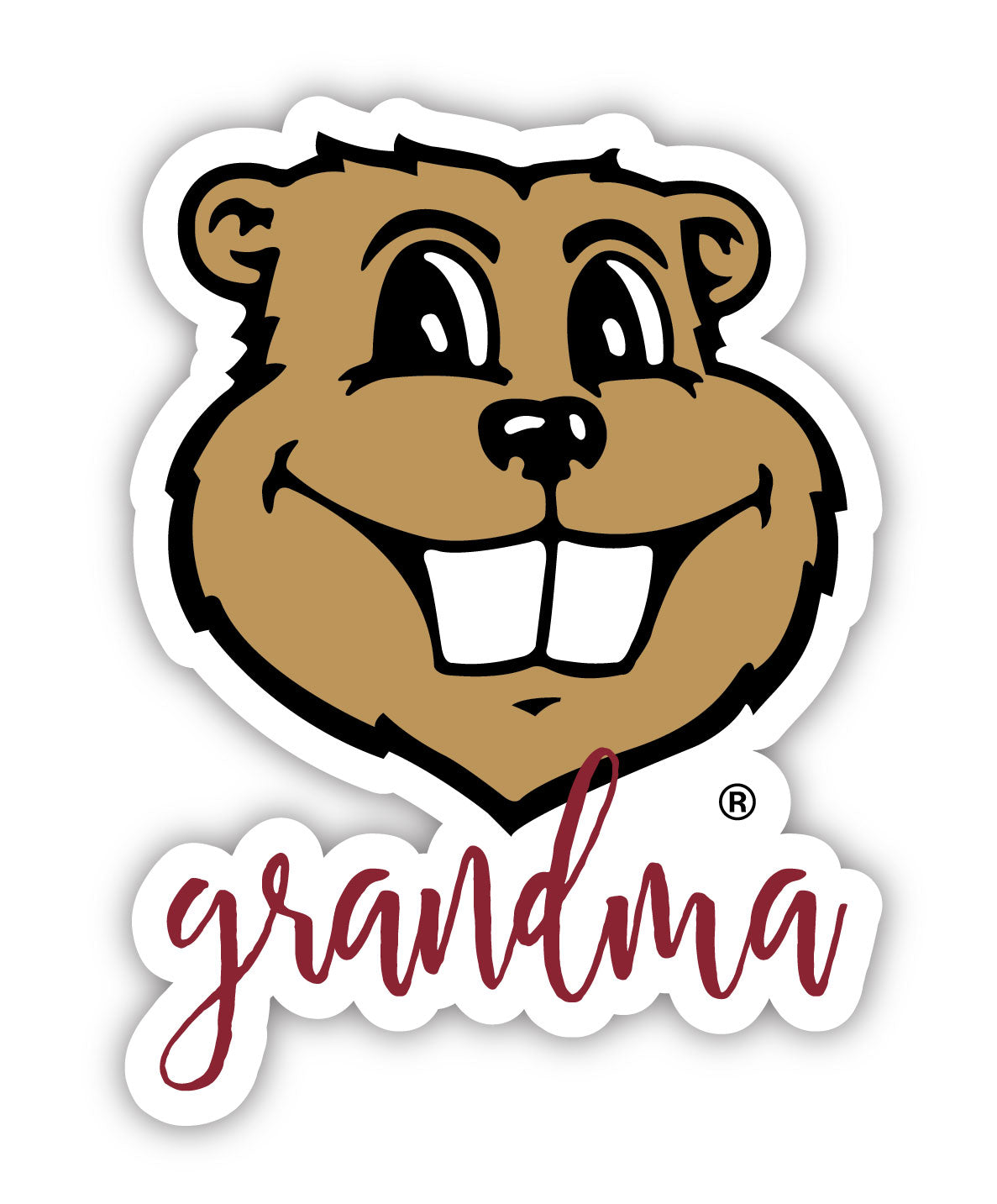 Minnesota Gophers 4-Inch Proud Grandma NCAA - Durable School Spirit Vi ...