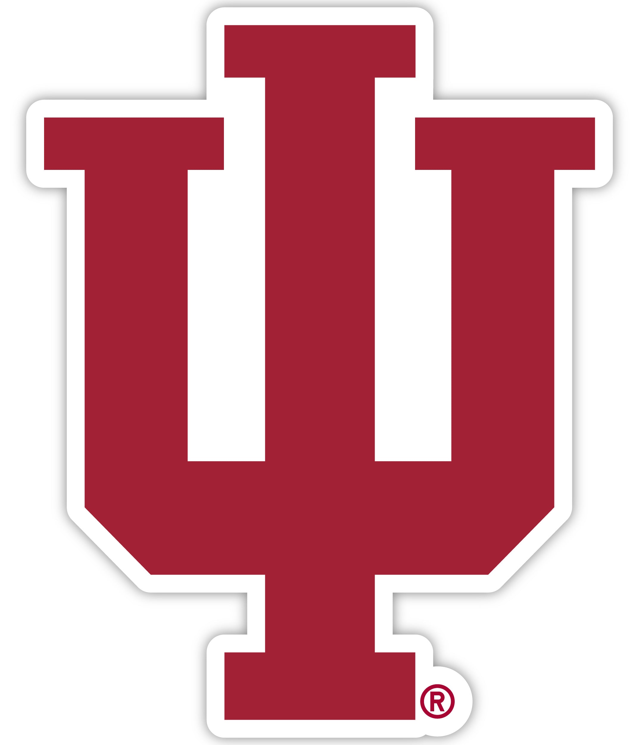 Indiana Hoosiers Mascot Logo NCAA Vinyl Decal Sticker for Fans, Studen ...