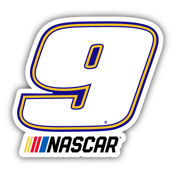 R and R Imports #9 Chase Elliott Officially Licensed Vinyl Decal Stick ...